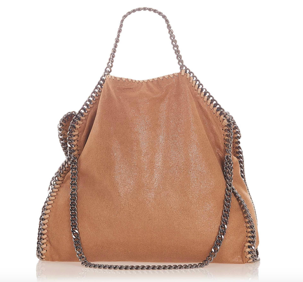 FALABELLA FOLDOVER BROWN BAG – BEQU